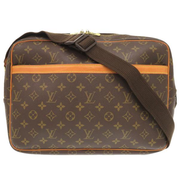 ■商品情報[管理番号]6E1347GIZ5[ブランド]ルイ・ヴィトン（LOUIS VUITTON）[型番]M45252[製造番号]SP1908[対象]ユニセックス[カラー]ブラウン[金具]ゴールド[モデル]リポーターGM[ライン]モノグラム...