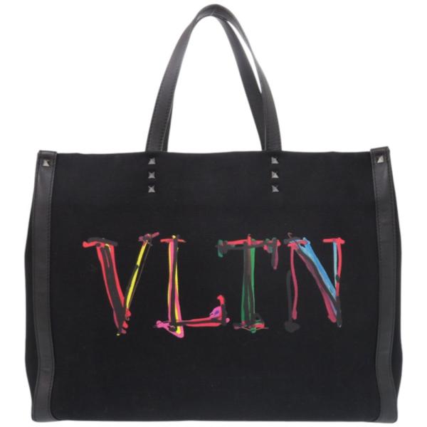 ■商品情報[管理番号]6K1827ES5NB[ブランド]ヴァレンティノ・ガラヴァーニ（Valentino Garavani）[対象]レディース[カラー]ブラック[生産国]イタリア[サイズ]W約37.5cm x H約29cm x D約14cm...