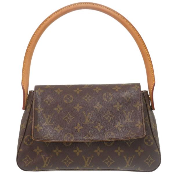■商品情報[管理番号]7B1289LP5k5[ブランド]ルイ・ヴィトン（LOUIS VUITTON）[型番]M51147[製造番号]MI0052[対象]レディース[カラー]ブラウン[金具]ゴールド[モデル]ミニルーピング[ライン]モノグラム...