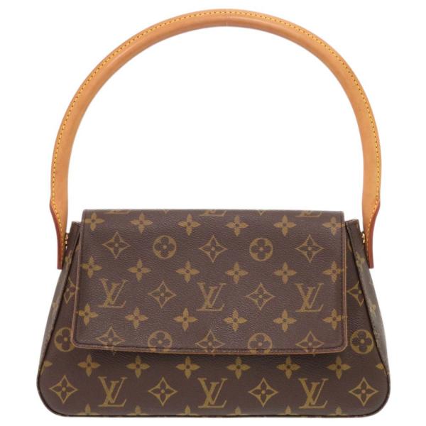■商品情報[管理番号]7B1556BZ5k6[ブランド]ルイ・ヴィトン（LOUIS VUITTON）[型番]M51147[製造番号]MI0063[対象]レディース[カラー]ブラウン[金具]ゴールド[モデル]ミニルーピング[ライン]モノグラム...