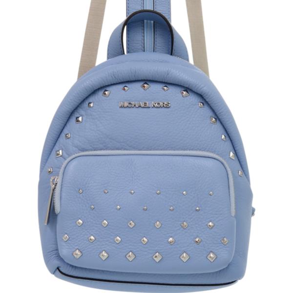 ■商品情報[管理番号]7J0642BH4W17[ブランド]マイケルコース（Michael Kors）[型番]35T0SERB1L 904[対象]レディース[カラー]ライトブルー/ベージュ[金具]シルバー[モデル]スタッズ[生産国]ミャンマー...