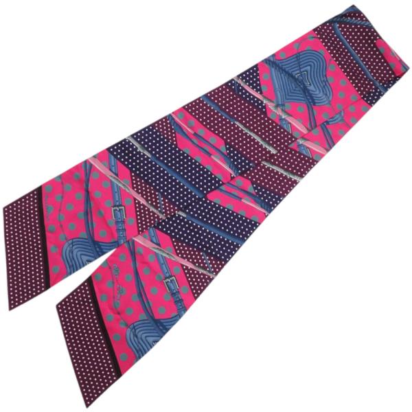 ■商品情報[管理番号]8A0290IA5W11[ブランド]エルメス（HERMES）[タイプ]マキシツイリー[型番]092676S 06[対象]レディース[カラー]ローズヴィフ/プルーン[モデル]Clic Clac a Pois クリッククラ...