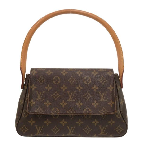 ■商品情報[管理番号]8A0827BG5R3[ブランド]ルイ・ヴィトン（LOUIS VUITTON）[型番]M51147[製造番号]MI0051[対象]レディース[カラー]ブラウン[金具]ゴールド[モデル]ミニルーピング[ライン]モノグラム...