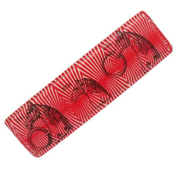 ■商品情報[管理番号]8B0124ZZ5Q7[ブランド]エルメス（HERMES）[対象]レディース[カラー]ルージュ/レッド[金具]シルバー[モデル]Manufacture de Boucleries ヘアクリップ[生産国]フランス[サイズ...