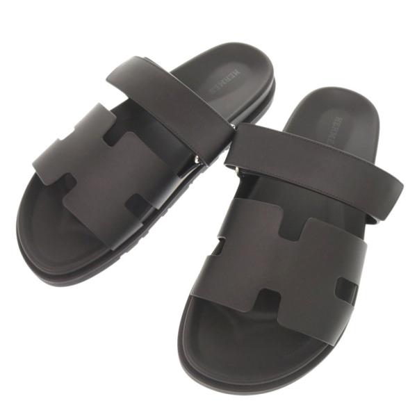 ■商品情報[管理番号]8B0214LB5m46[ブランド]エルメス（HERMES）[対象]メンズ[カラー]ブラック[モデル]シプレ[生産国]イタリア[サイズ]全長：約約28cm表記サイズ：41くつ幅：約約11cm[素材]カーフシェーブル[付...