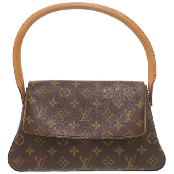 ■商品情報[管理番号]8C0899PG5k13[ブランド]ルイ・ヴィトン（LOUIS VUITTON）[型番]M51147[製造番号]MI1021[対象]レディース[カラー]ブラウン[金具]ゴールド[モデル]ミニルーピング[ライン]モノグラ...