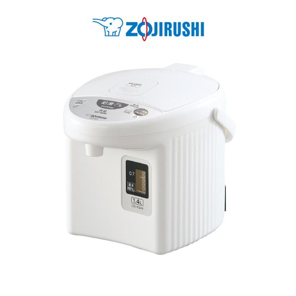 ● 「沸とう」して保温もできる● ホテル・旅館のさまざまな客室で活躍する「1.4Lサイズ」シングルからファミリーまで利用人数を選ばない1.4Lサイズです。棚に収まる22cmに高さを抑え、さまざまな客室に導入しやすいコンパクト設計にしています...