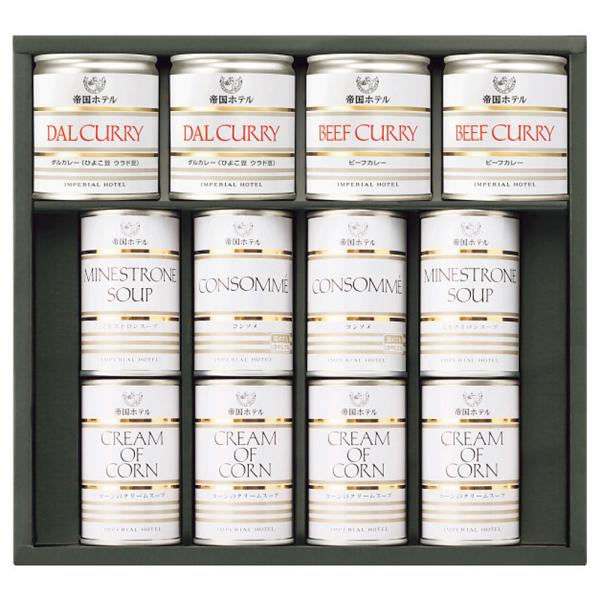 ●箱サイズ約：28X30.8X7.7(cm)/重さ：2.9g●化粧箱入●●コーンのクリームスープ１６０ｇ×４、ミネストロンスープ１６０ｇ×２、コンソメ１６０ｇ×２、ビーフカレー１９０ｇ×２、ダルカレー１８０ｇ×２（全て缶）●それぞれの野菜の...