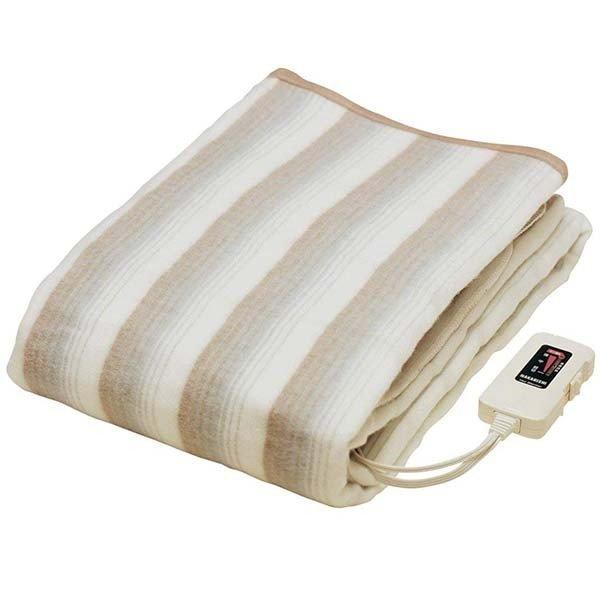 【機能】・ダニ退治・室温センサー・丸洗いOK・頭寒足熱【サイズ】188 × 130cm【素材】ポリエステル 70%アクリル 30%【重量】約 1.3kg【定格】80W【消費電力(1時間あたり)】強：約50Wh中：約27Wh弱：約5Wh