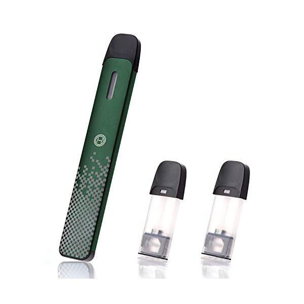 電子タバコ・人気電子タバコドクターベイプModel2に向け互換スターターキット人気ミントメンソールカートリッジ：爽やかなメンソールフレーバー、スッキリとした口当たり、軽い吸い心地と清涼感が◎自動吸引 ：コンパクトサイズですが、十分な蒸気（ミ...