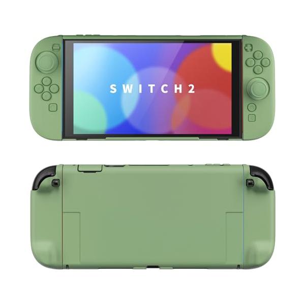 Switch2専用設計：Nintendo Switch 2にぴったりフィットする専用設計。シェルを取り替えることなく、テーマに沿った保護とスタイルを実現。ボタンカバーまでカラーコーディネートされており、統一感のある見た目に。快適なグリップ設...
