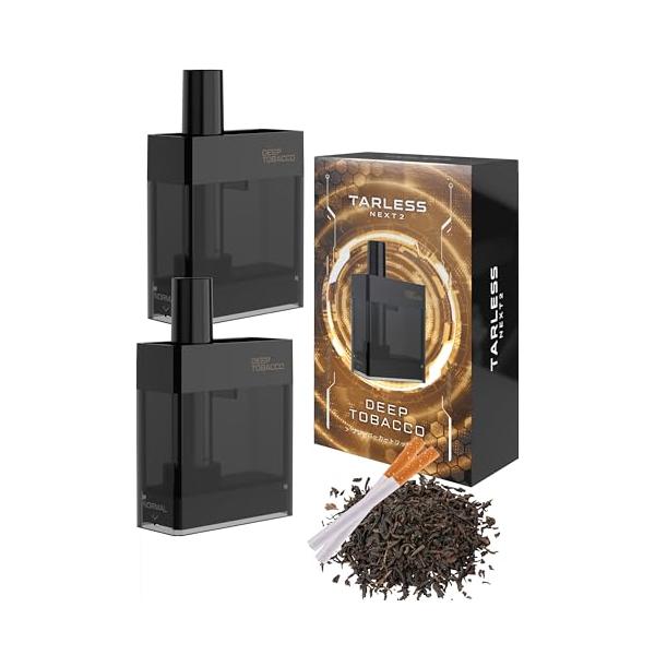 製品互換性 TARLESS NEXT2（ターレスネクスト2）の本体が必要です。製品仕様 バッテリーは繰り返し使用可能で、フレーバーカートリッジは使い捨てタイプです。セット内容フレーバーカートリッジ2個セット ※カートリッジ商品のみの販売で、...