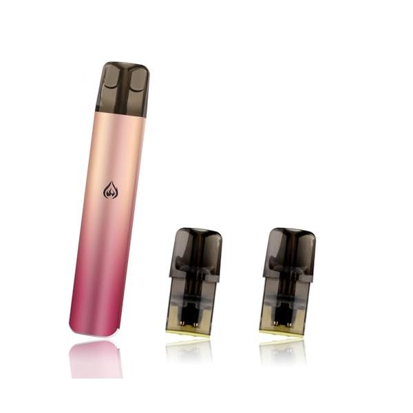 YOOZ ZERO 2・YOOZ MINI互換スターターキット：互換出来電子タバコ；純正品より大容量、長持ちバッテリーモッド＊１、人気フレーバーカートリッジ＊２（メンソール+葡萄）カートリッジは付属品として含まれており、フレーバーはランダム...