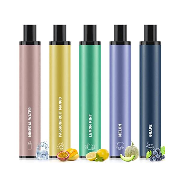 ＜新登場DBL STICK PLUS使い捨て電子たばこ＞プラスバージョンは味わいや煙量がより豊富、さらに吸引回数を7500回に増加！爆煙で長持ち！超厳選5風味セット：(1)レモンミント、(2)ミネラルウォーター、(3)巨峰、(4)メロン、(...