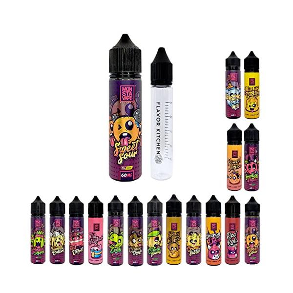 【NO Mintシリーズ】待望の日本上陸です。大人気のマレーシアリキッドMONSTA VAPEはフルーツ系のフレーバーは「Mint（清涼剤）」が入っているのですが、実は苦手な人も多い。。NO Minｔは名前の通り清涼剤が入っていないので濃厚...