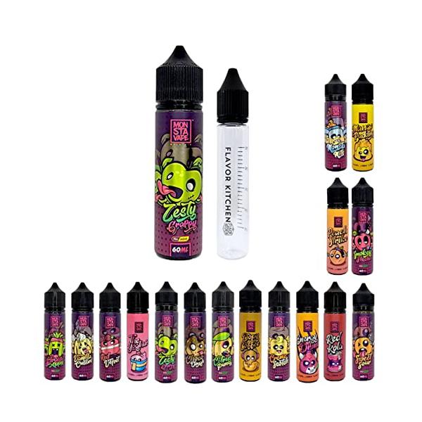 【NO Mintシリーズ】待望の日本上陸です。大人気のマレーシアリキッドMONSTA VAPEはフルーツ系のフレーバーは「Mint（清涼剤）」が入っているのですが、実は苦手な人も多い。NO Minｔは名前の通り清涼剤が入っていないので濃厚な...