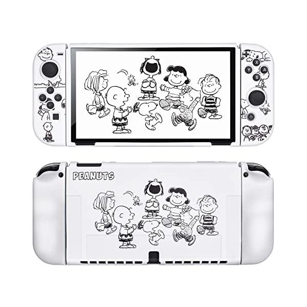 【switch 専用ケース】Switch分離式tpuカバーはニンテンドースイッチとJoy Con用に設計されます。高品質tpu素材を採用し、耐衝撃性、耐久性が抜群で、あなたのSwitchを完璧に守ってくれます。joy Conカバーを便利に取...