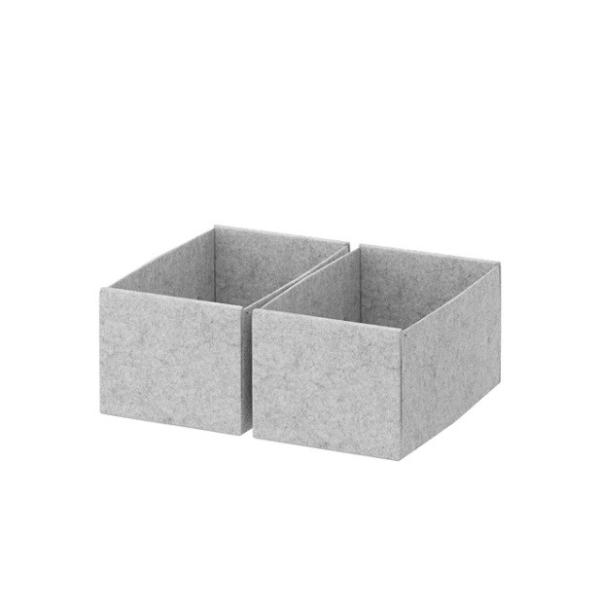 ワードローブ内で衣類やアクセサリーを整理するのに便利なボックスソフトなフェルトがアクセサリーを傷から守ります各種サイズのボックスを組み合わせれば、自分だけの収納ソリューションを簡単にカスタマイズできます組み合わせ＆仕上げPAX/パックス ワ...