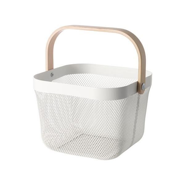 商品の大きさ長さ: 25 cm幅: 26 cm高さ: 18 cm製品の特徴- フルーツや野菜の出し入れや、中身のチェックが簡単にでき、ディスプレイとしてもおしゃれです- 食料品店でのショッピングやお庭で育てた野菜の収穫にも使えますお役立ち情...