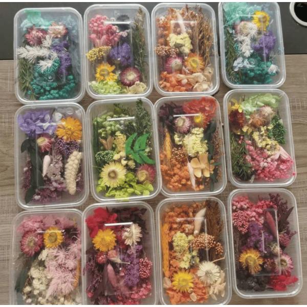 ボタニカルキャンドル作りにぴったりな、ドライフラワーのアソートセットです。<br><br>小花・葉もの・実ものなどをバランスよくミックスしてお届けします。<br><br>カラーは選べません（ラ...