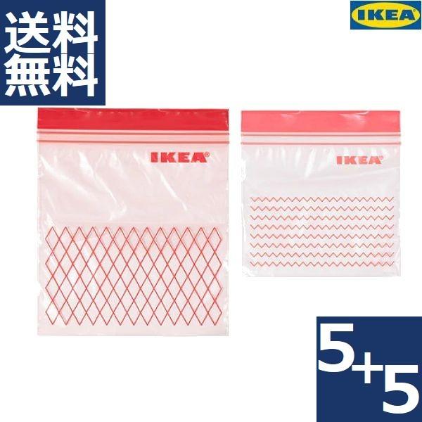 ビスケットや飴やお菓子などの乾燥食品を入れて配るギフトバッグにぴったりです。便利なジッパー付きで密閉可能、中身がこぼれ落ちません。冷凍庫でも使用できるので、繰り返し使えます。■セット内容：計x10枚・レッド 18cm x 21.5cm  容...