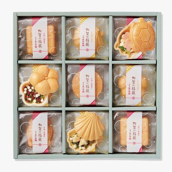 地元金沢でひとつひとつ焼き上げた最中に様々な具材を入れ丹精込て作り上げてます。●商品内容／最中お吸物（湯葉・豆腐×各２、鯛×１）、最中お茶漬け（貝柱・梅×各２）（計９食）　【アレルゲン：乳成分・小麦・大豆】　【化粧箱入】あらゆるギフトシーン...