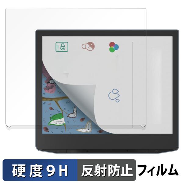 ◎画面保護表面硬度はガラスフィルムと同等の9Hですが、しなやかな柔軟性がある「超ハードコートPETフィルム」なので衝撃を受けても割れません。◎アンチグレア本製品には、アンチグレア加工が施されているので、蛍光灯や日光等による反射が効果的に抑え...