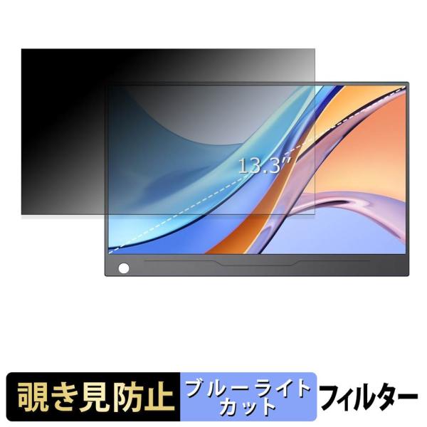 ※本商品は　保護フィルムであり、モニターではありません。◎覗き見防止正面からの見やすさは損なわず、横からの覗き見による情報漏洩を気にせず安心して使う事ができます。スクリーンの正面を中心に約60度(左右各30度)より外の角 からは画面が真黒に...