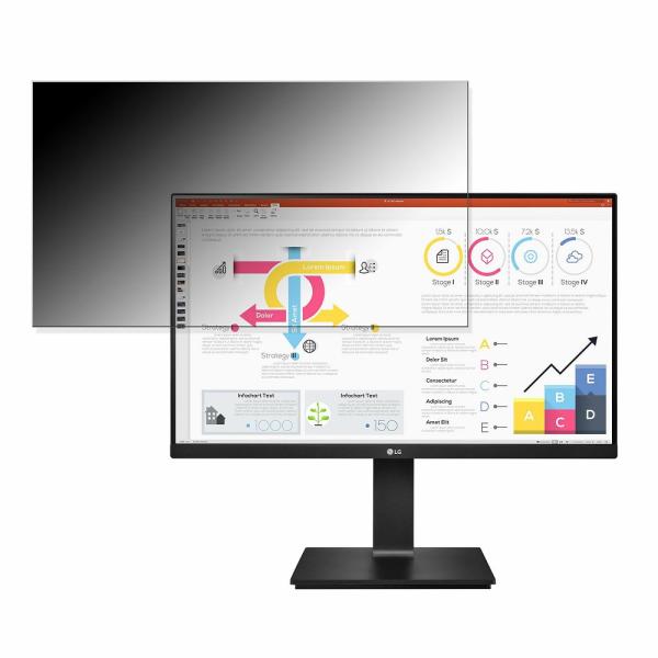 ※本商品は　保護フィルムであり、モニターではありません。◎覗き見防止正面からの見やすさは損なわず、横からの覗き見による情報漏洩を気にせず安心して使う事ができます。スクリーンの正面を中心に約60度（左右各30度）より外の角 からは画面が真黒に...