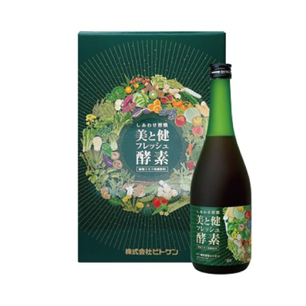 国内産の新鮮な野菜・果物・海藻・樹液や有効な野草など、約100種類を原料に使用し、さらに糖質（麦芽糖・ブドウ糖）を加えて、酵母菌・乳酸菌など、有効バクテリアの作用による発酵作用から生まれた、純度の高い植物性複合酵素です。あなたもぜひ美と健フ...