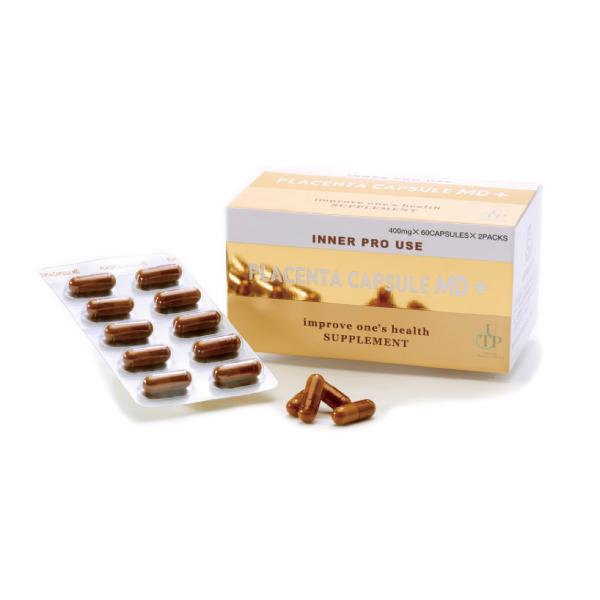 高配合プラセンタ純末320mgのプラセンタサプリメントです。内容量480mg×120カプセル召し上がり方1日４〜６カプセルが目安です。原材料名プラセンタエキス（豚由来）、グリシン、ゼラチン、カラメル色素、二酸化ケイ素