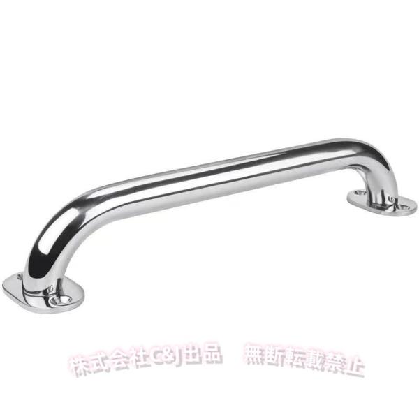 マリングレードのステンレススチール製、表面は鏡面研磨仕上げ。幅広い用途 - ボート、ヨット、キャンパー、RV、シャワールーム、スイミングプールなどに適しています。手すり寸法:長さ9インチと12インチ、ラウンド。 2つのサイズからお選びいただ...