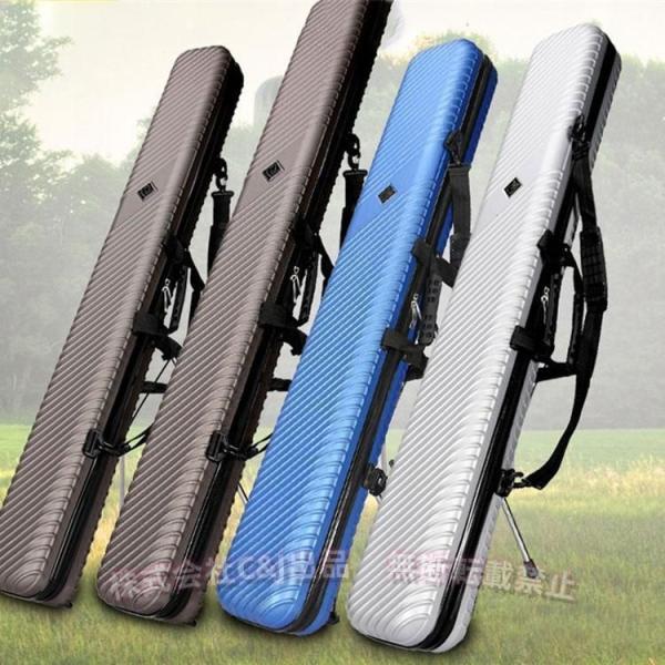 ■品名：ロードケース■素材：ABS樹脂■カラー：全3色■産地：中国eiikobigの検索キーワード：フィッシングバッグ 釣り竿バッグ ロッドケース付 リール収納可能 ウェストバッグポータブル リール ロッド キャリー ケース フィッシングロ...