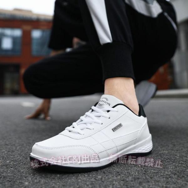 足の形と動きにフィットする快適ニットスニーカー・伸縮性抜群のPUレザーアッパーが落ち着いた印象に・柔らかく、丈夫、クッション性ある靴底は疲れにくい快適な履き心地・紐でゆとりを調節できるので長時間の歩行でも安心・旅行、ウォーキング、ハイキング...