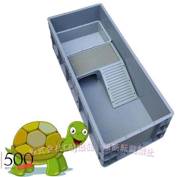 カメを長時間水に浸けておくと、甲羅が腐食して腐ってしまいます。 水棲カメが日向ぼっこできる暖かい場所を提供する日光浴台です。休憩場所、遊泳場所、日光浴場所、隠れ場所など、ペットにとってより健康的で広々とした水中環境を作ることができます。亀の...