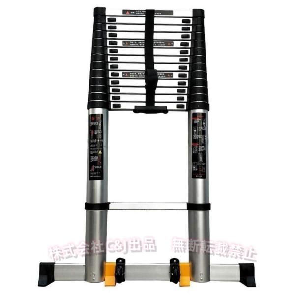高品質アルミニウム構造は、この伸縮はしごがはるかに安全になります。非折り畳みサイズ：（オプション）5メートル/ 16.4フィート、5.4メートル/ 17.7フィート、6.2メートル/ 20フィート、7メートル/ 23フィート、8メートル/ ...