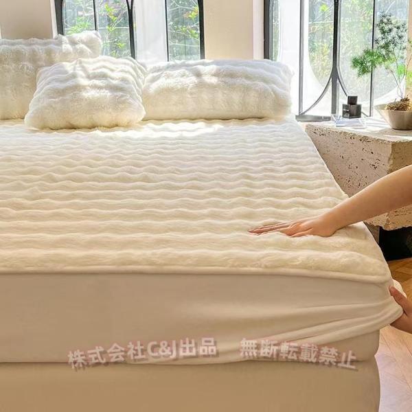 商品名 ふわとろボックスシーツ×1カラー WHITEPINKBLACKGRAYKHAKIGREENサイズ シングル 100×200cmセミダブル 120×200cmダブル 140×200cmクイーン 160×200cmキング　180×200...