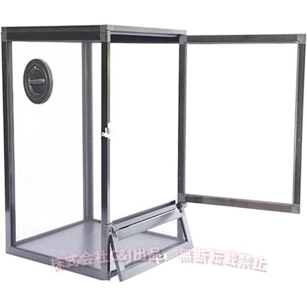 ? 素材：この爬虫類ケージのドアは高光透過性のアクリルでできており、底は黒いPVCボードで、残りはメッシュの表面で、爬虫類や両生類に最適です。 長期間使用できます? 個別の開口部の設計：給餌と充填が簡単。ペットが逃げるのを防ぐための安全ロッ...