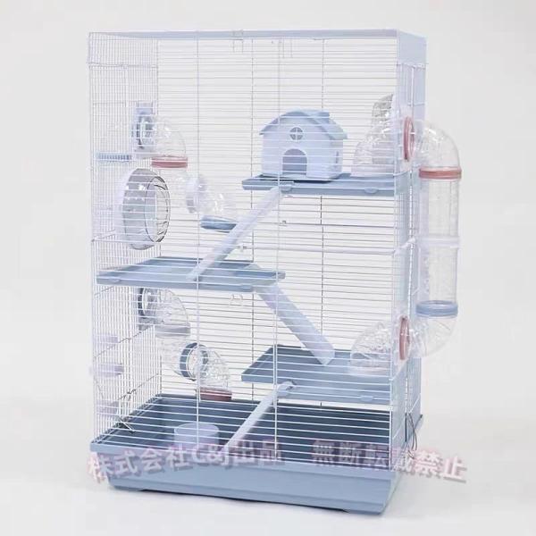 小動物ケージ デグー ケージ お掃除しやすい 持ち運びやすい モルモット うさぎ ハムスター ゴールデンハムスター 鳥など適用 小動物 大型 ケージ 通気 組立式持