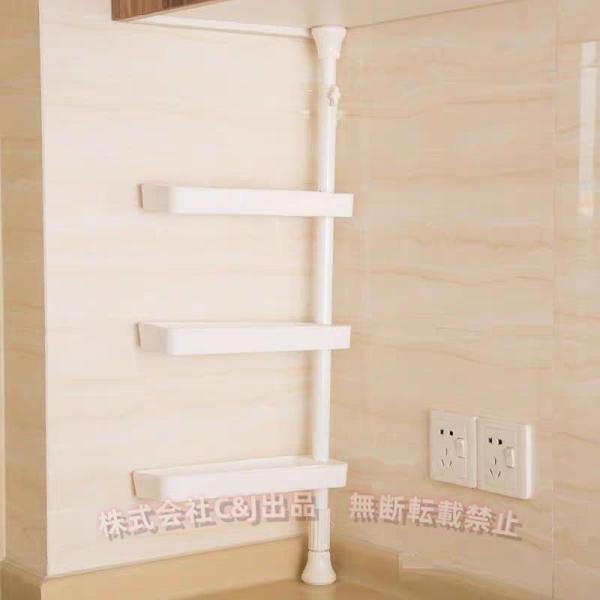 キッチンラック スリム スパイスラック つっぱり ラック 突っ張り棒 キッチン収納 キッチン 突っ張り 収納ラック キッチン用品 調味料 スパイス コンパクト 収