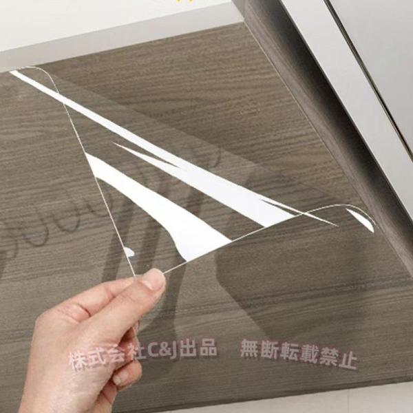 耐熱 調理台保護マット 70x100cm 保護 シート キッチン 透明 厚手 キズ?汚れ防止 吸音 新生活 シンクマット 抗菌 防水 防油 クリア 滑