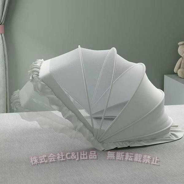 粉色の小鹿は大サイズのみです。小号　98x55x55cm（0-2歳）中号110x60x65cm（0-3歳）大号120x65x70cm（0-4歳）【赤ちゃんを虫から守る蚊帳】サッと広げるだけの簡単設置。頭部部分は日除けになり、光やエアコンの空...