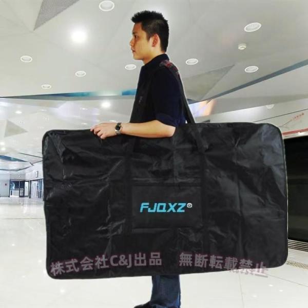 素材：輪行袋は1680D繊維で作られており、非常に耐久性のある防水生地です。サイズ：写真をご参照ください。利便性：電車やその他の場所でギアを運ぶのに適した折り畳み自転車 収納バッグ 。 小さなパッキングボリュームの空、賢い設計、豊富な収納オ...