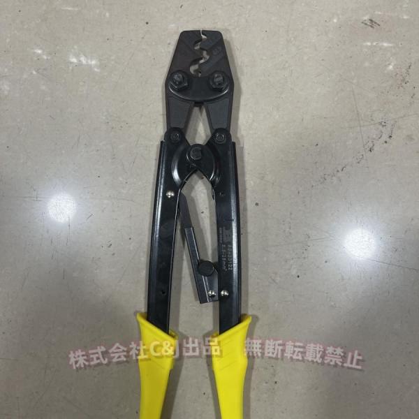 トグル機構：端子抜けや接触不良などトラブルを防ぐ圧着力を発揮します多種端子対応：JIS規格準拠、DIN規格の表示で汎用的に扱えますラチェット機構：力の弱い方や女性でも少ない力でしっかり圧着出来ます緊急解除ダイアル：端子ズレなど失敗時はダイヤ...