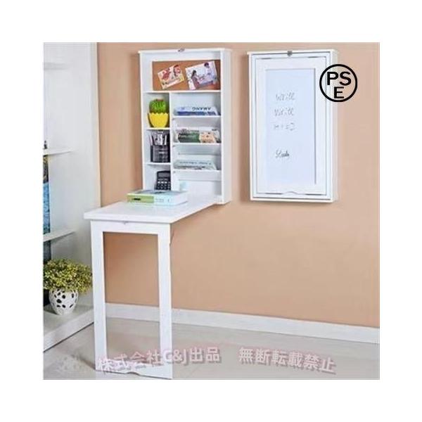 【エレガントなデザインとモダンなスタイル】ウォールテーブルのデザインはモダンでシンプルです。 木製で、壁に取り付けられた非常にユニークなデザインです。 リビングでも書斎でもオフィスでも。[省スペース &amp;amp;amp;amp;amp...