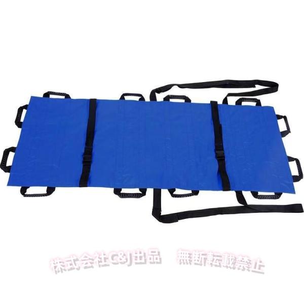 【ご注意】本製品はshopparadiseのみ販売している商品で、お客様は購入する前に店舗名「shopparadise」かどうかをご確認お願い致します。ほかの店舗が販売しているものは偽物です。災害時にも介護にも使用できる万能担架。お年寄りや...