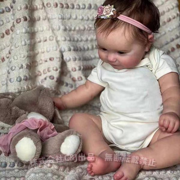 50cmリボーンドール赤ちゃんリアルな赤ちゃん人形20インチ手作り幼児人形ビニールシリコンリアルな赤ちゃん人形新生児リボーンガールおもちゃ