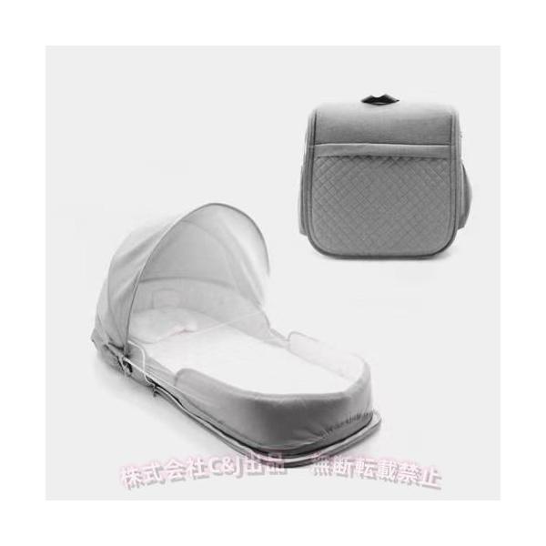 注意：ロットによって、本物は右下のlogoがないです。【対象月齢】0?20ヶ月の赤ちゃん　【重量】約1kg　【カラー】グレー/カーキ　【サイズ】展開時：88cm x 40cm x 16cm、　収納時：42cm x 40cm x 18cm【素...