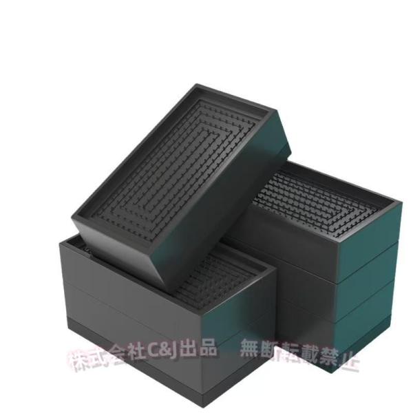 耐荷重約500kg 1.滑り止めのデザイン：トップには滑り止めの設計があり、家具の滑りを防ぐことができます。底面は、摩耗性と弾力性に優れている耐磨耗TPU素材を採用して、家具のキズを防止できます。2.半辺設計:半辺のデザインはとても心がこも...