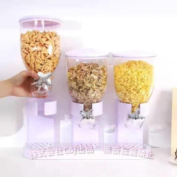 ツイストしてディスペンスする：ディスペンサーの下部には、漏れを防ぐためのスピンコントロールがあります。それが機能していないとき、それは密封されたままです。それはあなたがねじるときにあなたが食べ物に浸るのを助けることができます。タイトコンバー...